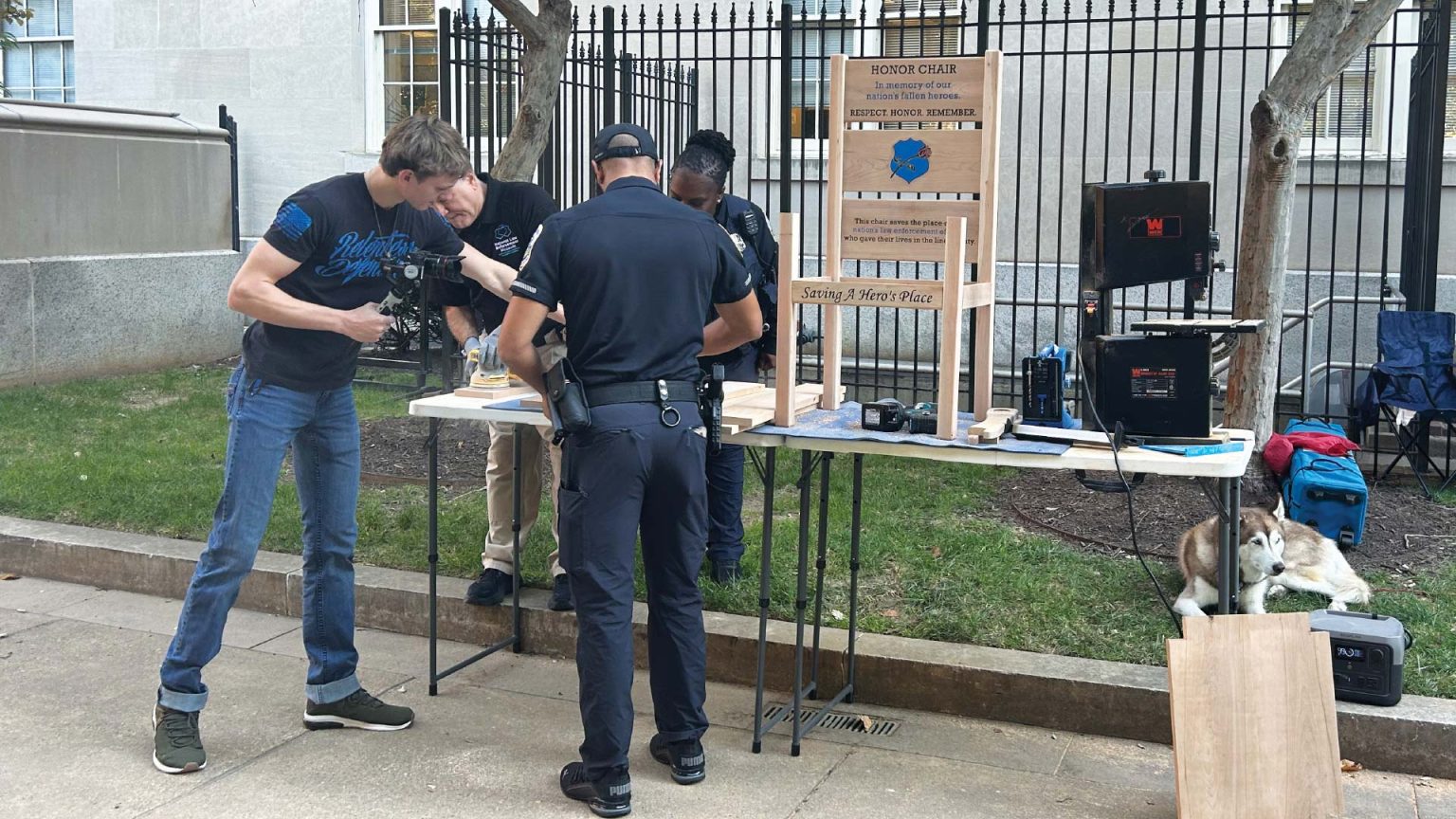 National Law Enforcement Museum receives memorial Honor Chair ...