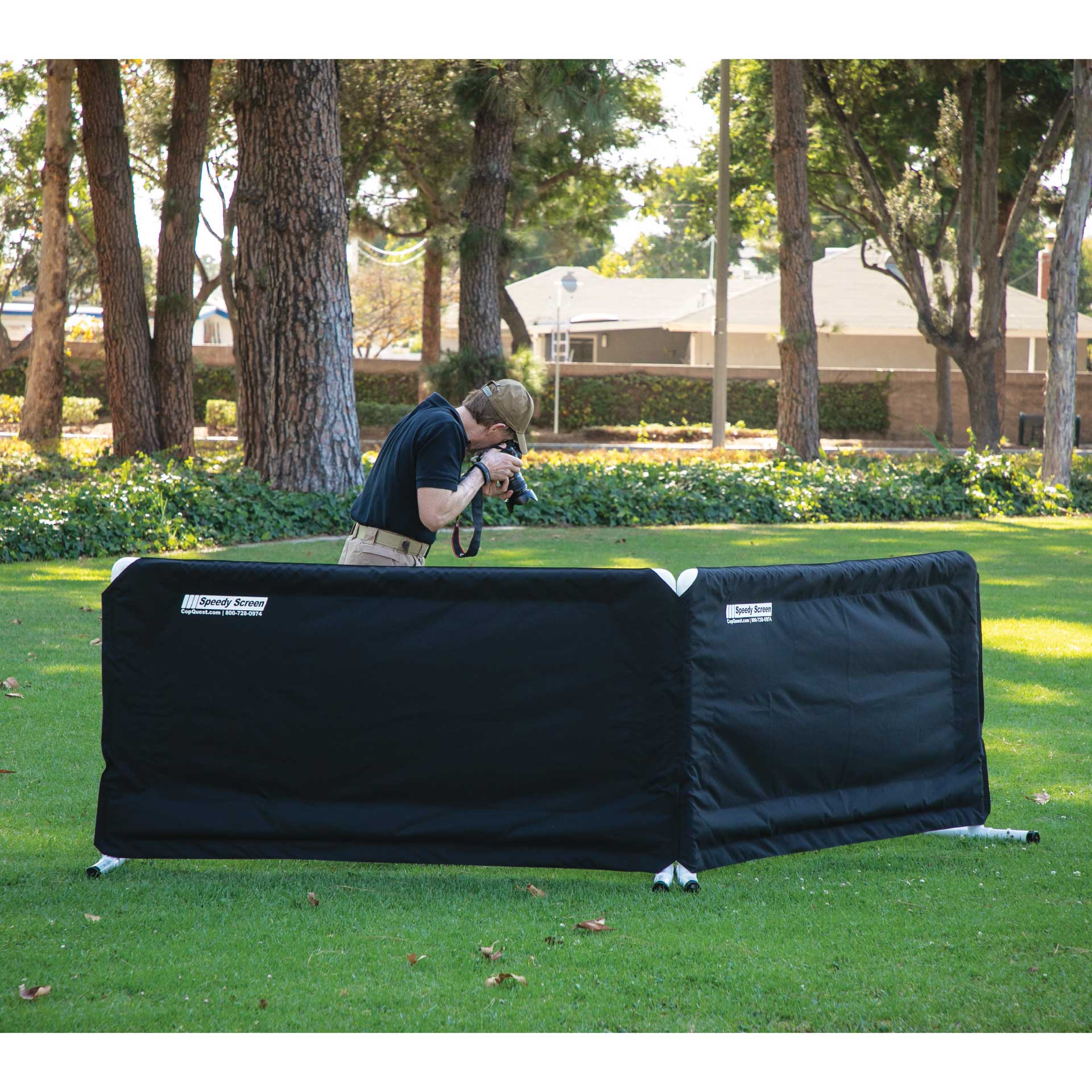 The CopQuest Speedy Screen Crime Scene Partition - American Police Beat ...