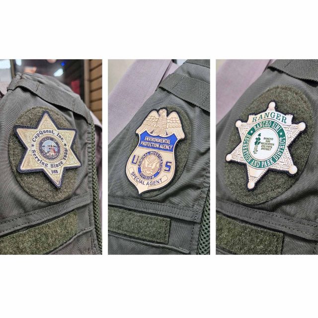 CopQuest Custom Printed Badges - American Police Beat Magazine