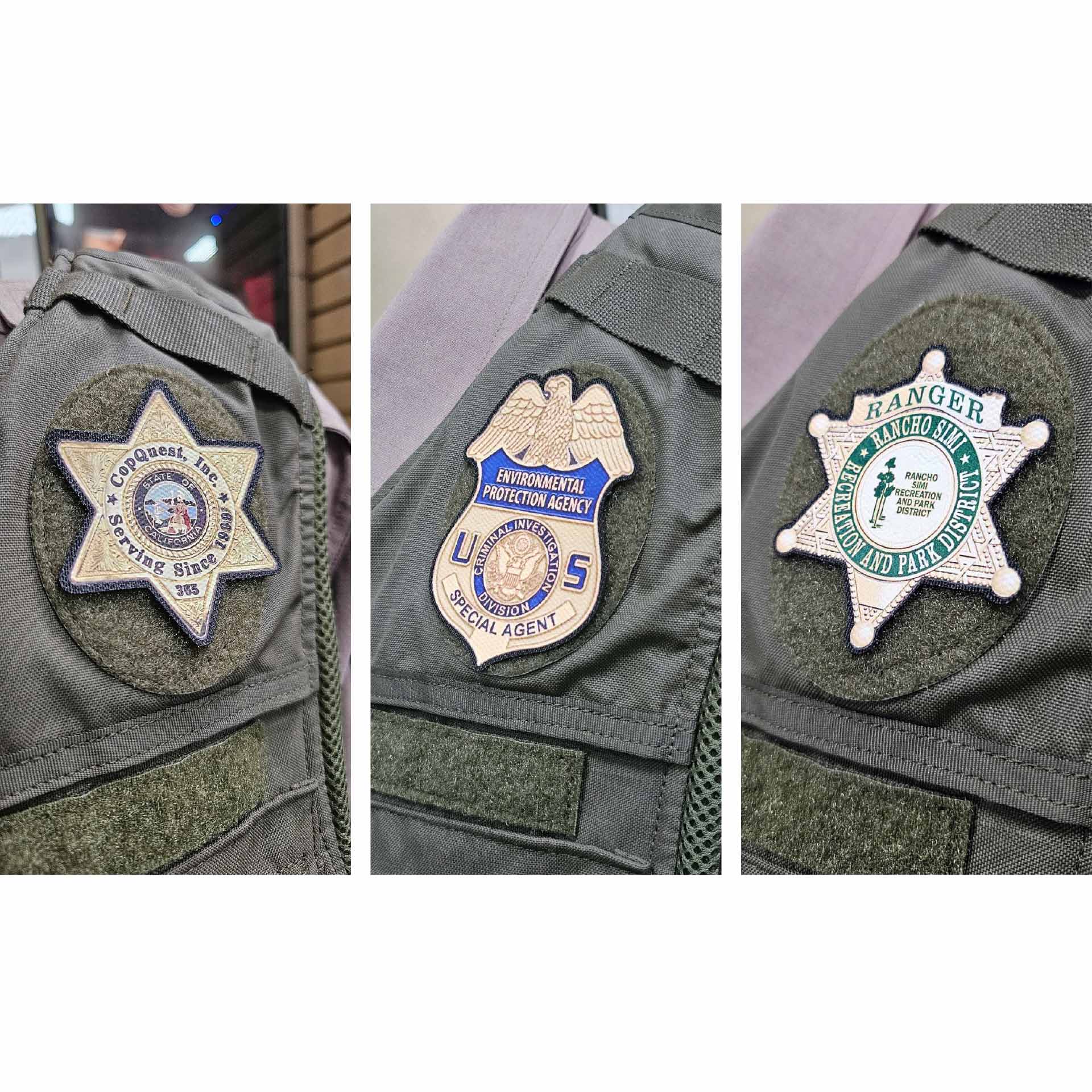 CopQuest Custom Printed Badges - American Police Beat Magazine