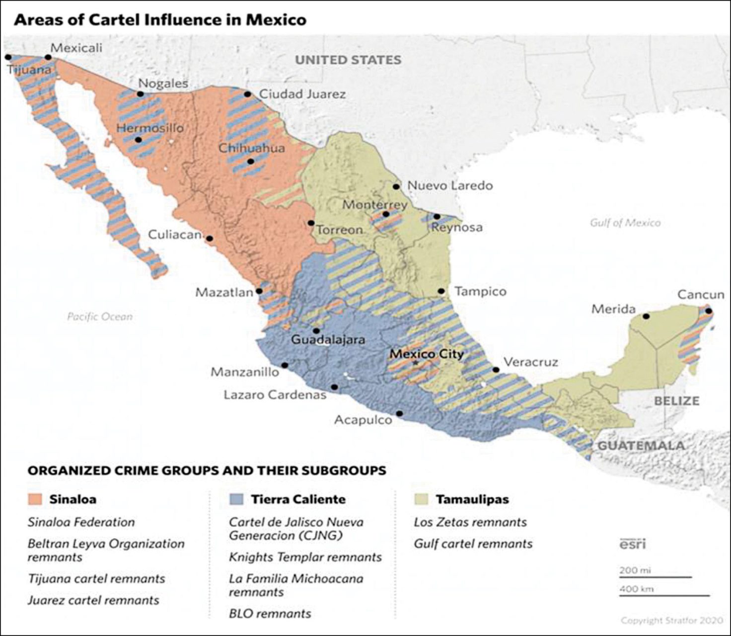 Six Mexican cartels designated as terrorist organizations - American ...